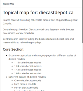 AI SEO Topical Map Maker (Tools, Prompts, Examples)
